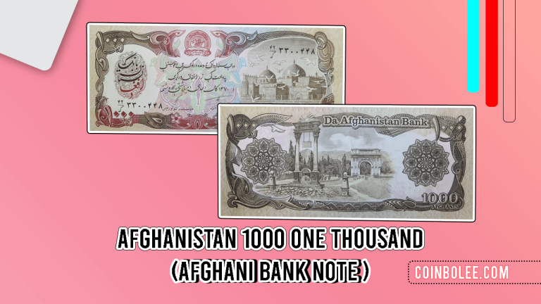 Afghanistan 1000 Afghani Note 1370 / 1991 - CoinBolee